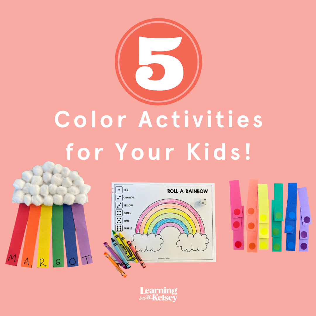 5 Color Recognition Activities Learning With Kelsey 5 Color Recognition Activities Learning With Kelsey