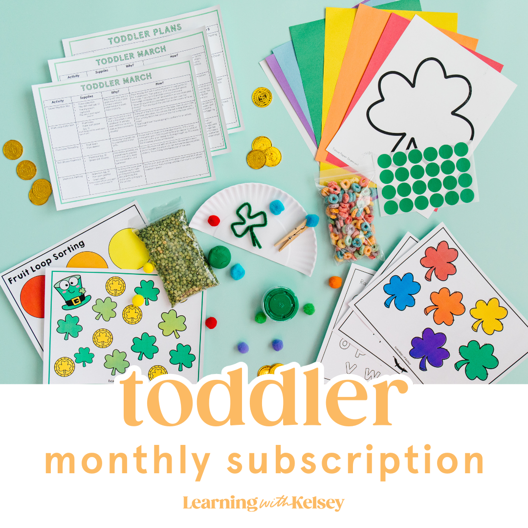 The Toddler Monthly Box - Learning With Kelsey