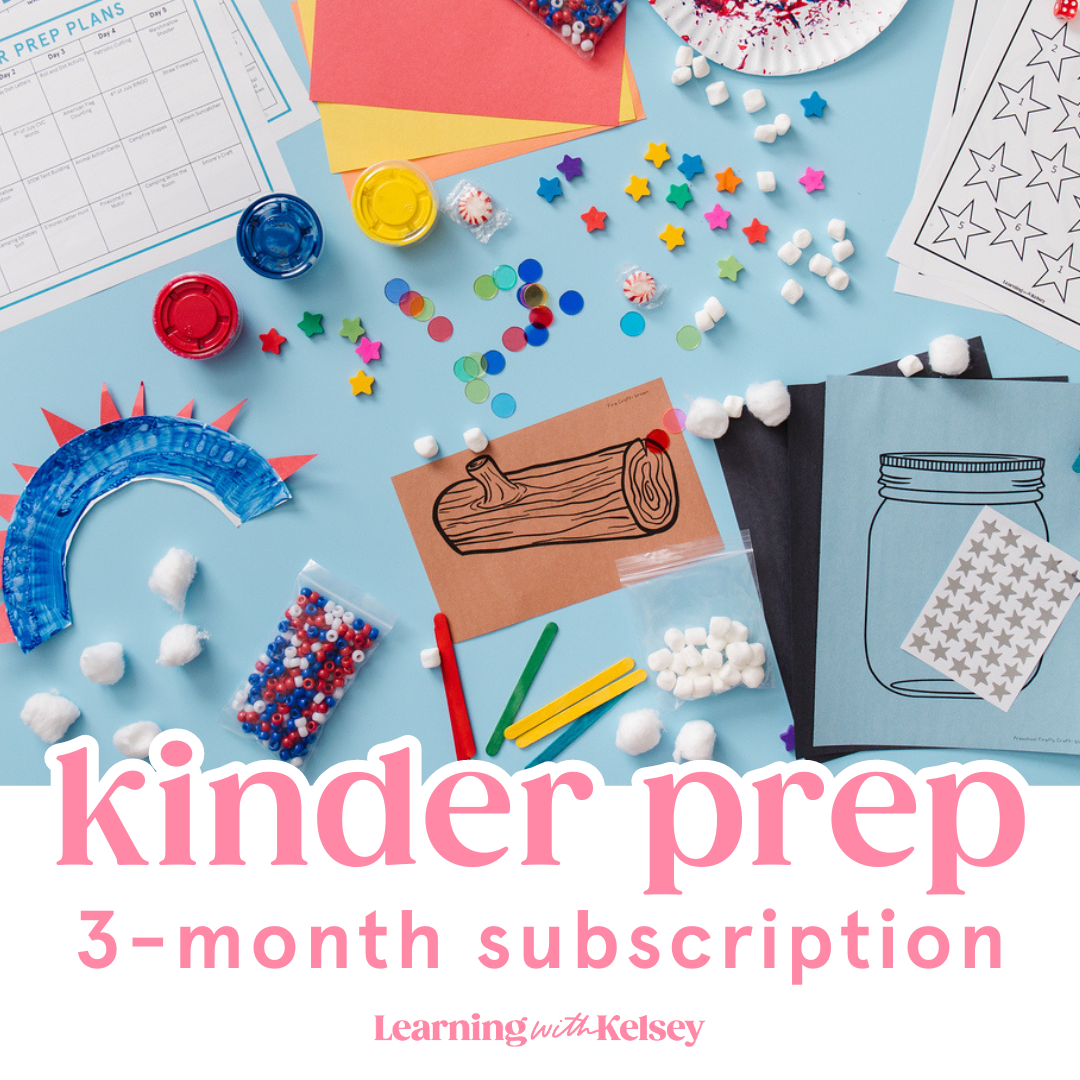 The Kinder Prep 3 Month Subscription Box (Ships Monthly) - Learning ...
