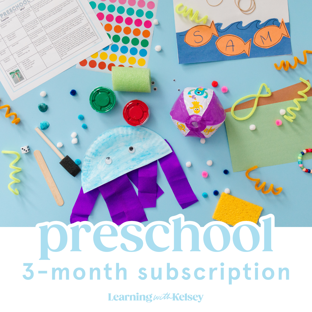 The Preschool 3 Month Subscription Box (Ships Monthly) - Learning With ...